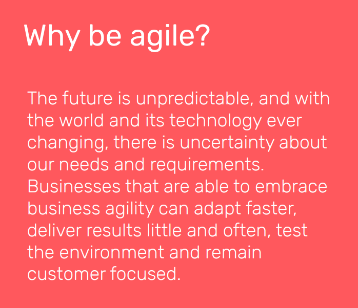 Agile Working Guide