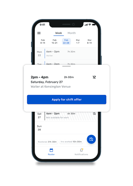 Weekly Staff Rota & Schedule Templates for SMEs | Breathe