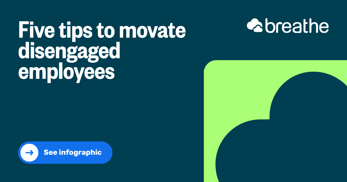 Infographic: Five Tips For Managers to Motivate Disengaged Employees ...