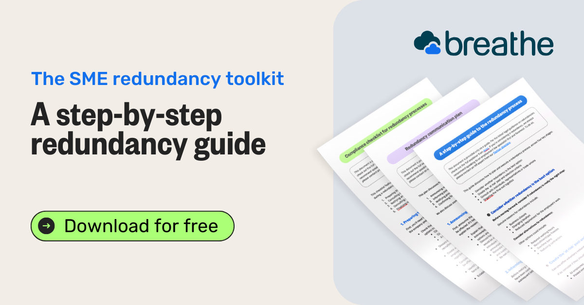 A Step-by-Step Redundancy Guide | Breathe