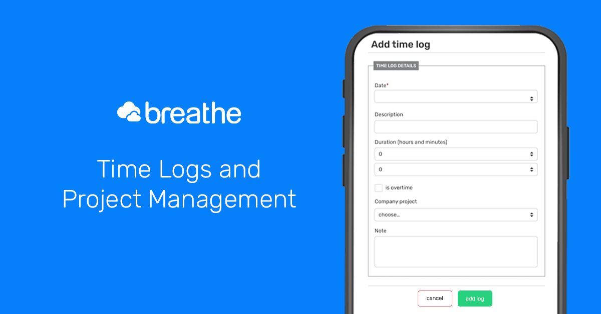 Employee Time Logs & Tracker | Time Management Software | Breathe