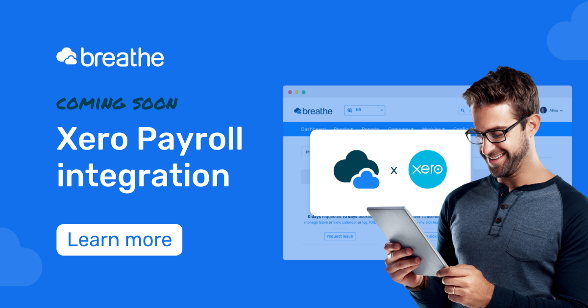 Xero Payroll integration | Breathe