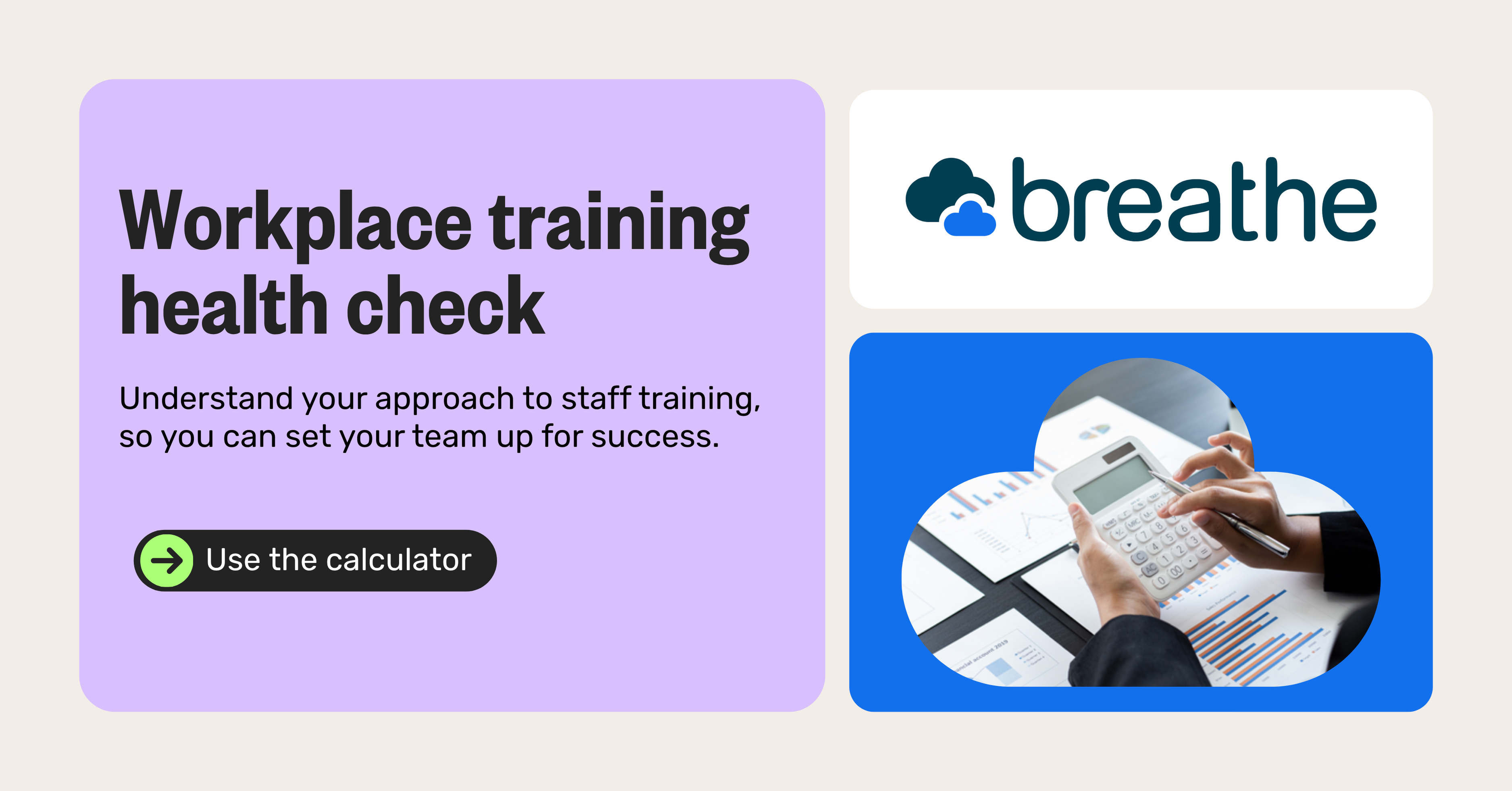 Workplace Training Health Check Calculator | Breathe
